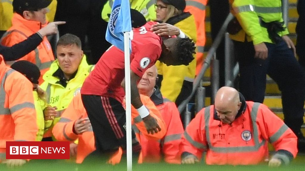 Manchester derby racist abuse claim: Man City fan bailed after ...